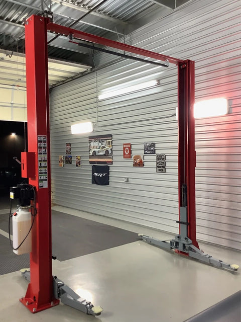 10,000 Lb. 2-Post Car Lift | Advantage Lifts – Automotive Lift Service